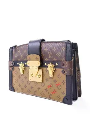 LOUIS VUITTON Reverse Trunk Monogram Canvas Clutch Bag
