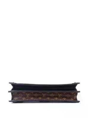 LOUIS VUITTON Reverse Trunk Monogram Canvas Clutch Bag