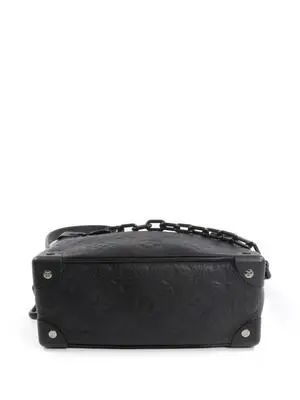 LOUIS VUITTON Taurillon Clemence Leather Mini Soft Trunk Bag