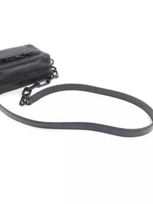 LOUIS VUITTON Taurillon Clemence Leather Mini Soft Trunk Bag