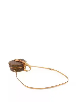 LOUIS VUITTON Petite Boite Chapeau Handbag - Brown