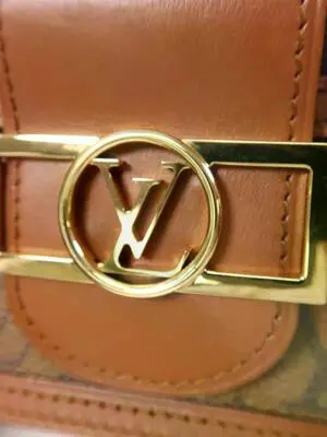 LOUIS VUITTON Dauphine Monogram Reverse Mini Shoulder Bag - Brown