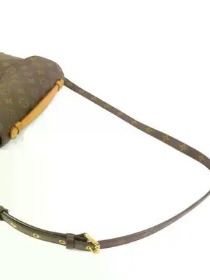 LOUIS VUITTON Monogram Pochette Metis Handbag - Brown