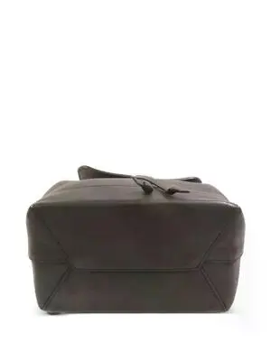 LOUIS VUITTON Lock Me Evergrain Leather Backpack