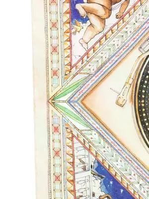 Casablanca Plafond Orné De Musique Silk Scarf