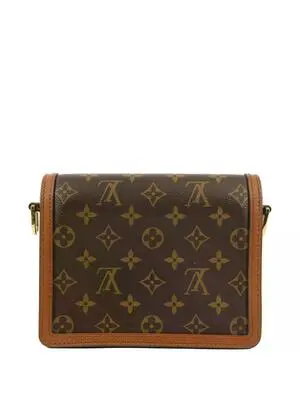 LOUIS VUITTON Mini Dauphine Monogram Reverse Tote Bag - Brown
