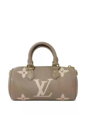 LOUIS VUITTON Papillon Monogram Empreinte Handbag - Neutrals