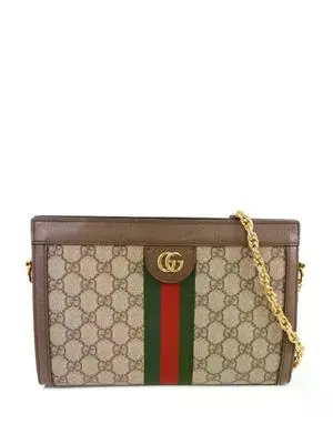 Gucci Ophidia Gg Supreme Canvas Shoulder Bag - Neutrals