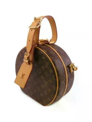LOUIS VUITTON Petite Boite Chapeau Monogram Handbag