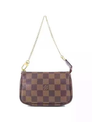 LOUIS VUITTON Mini Pochette Accessories Shoulder Bag - Brown