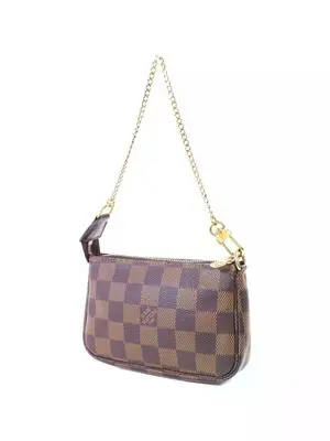 LOUIS VUITTON Mini Pochette Accessories Shoulder Bag - Brown