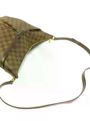 LOUIS VUITTON Damier Ebene Bloomsbury Pm Shoulder Bag - Brown