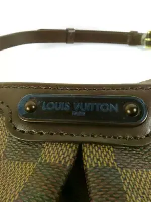LOUIS VUITTON Damier Ebene Bloomsbury Pm Shoulder Bag - Brown