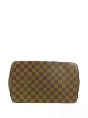 LOUIS VUITTON Damier Ebene Canvas Pm Hampstead Tote Bag - Brown