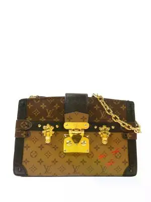 LOUIS VUITTON Trunk Reverse Monogram Clutch Bag