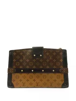 LOUIS VUITTON Trunk Reverse Monogram Clutch Bag