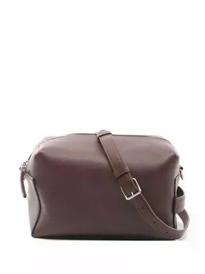 Celine Takeaway Leather Messenger Bag - Brown