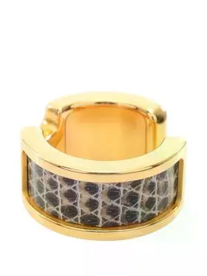 Hermès 2020 Olymp Pm Ear Cuff With -tone And Leather Detail
