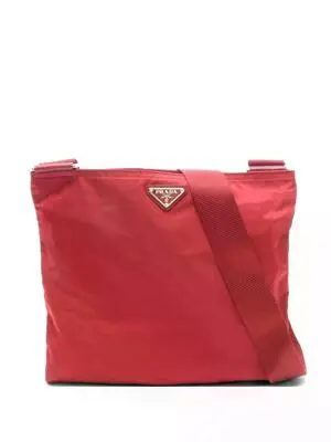 Prada 2000s Triangle-logo Crossbody Bag