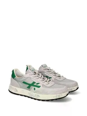 Premiata Logo Patch Panelled Lace-up Sneakers