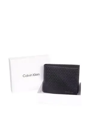 Calvin Klein Monogram-debossed Bifold Wallet