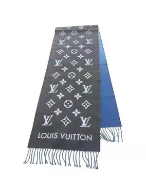 LOUIS VUITTON 2025 All About Monogram Scarf - Grey