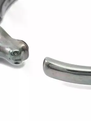 Hermès Silver-tone Horse Head Motif Cuff