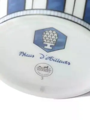 Hermès Bleus D'ailleurs Mug With Geometric Print