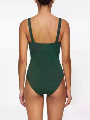 ERES Arnaque Square-neck Swimsuit - Green