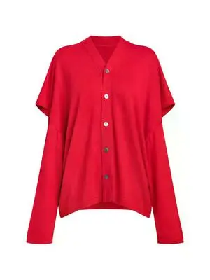 Comme Des Garçons Layered Effect Cardigan