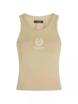 Karl Lagerfeld Frill Camis Tanks For Women