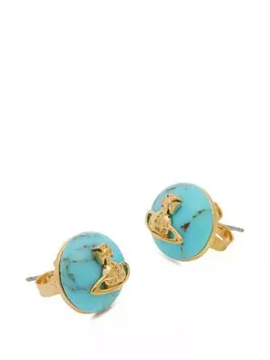 VIVIENNE WESTWOOD Orb-plaque Stud Earrings