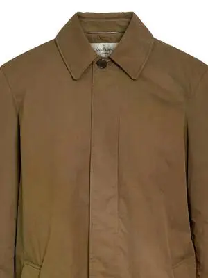 Saint Laurent Padded Single Breasted Coat