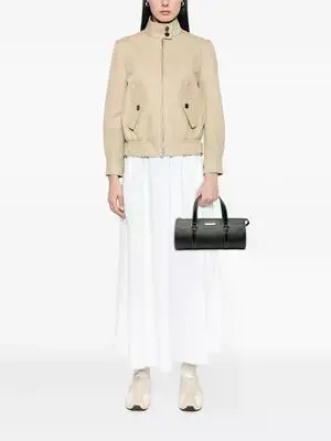 Burberry Leather Cylinder Bag