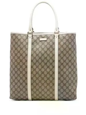 Gucci Gucci GG Supreme Joy Vertical Tote Bag Neutrals