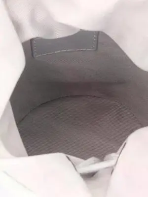 LOUIS VUITTON Monogram Chalk Nano Sling Bag - Grey