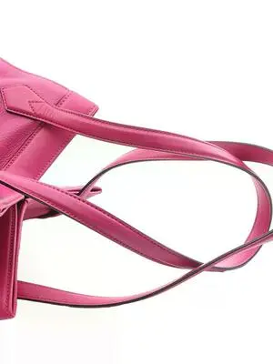 Fendi Leather Origami Tote Bag - Pink