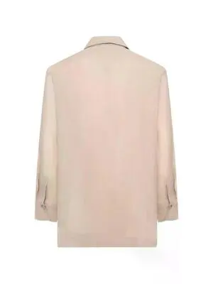 PENNYBLACK Classic Collar Button-down Shirt With Flap Pockets