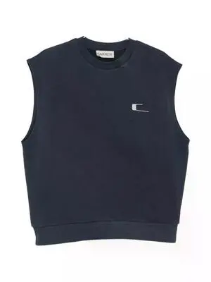 Carrera Eyewear Logo Print Crew Neck Vest