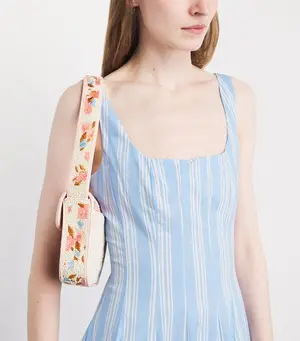Staud Wells Midi Dress - Blue