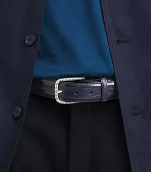 ELLIOT RHODES Leather Jolson Belt