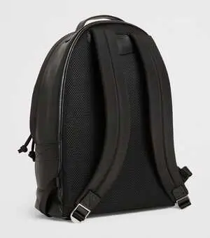 Emporio Armani Textured Leather Backpack