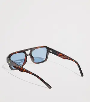 Le Specs Subzero Aviator Sunglasses - Brown