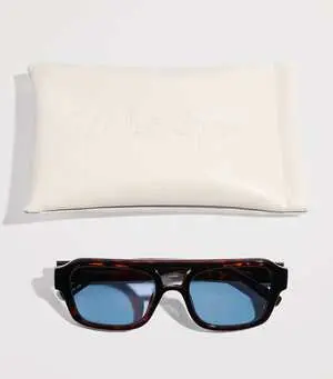 Le Specs Subzero Aviator Sunglasses - Brown