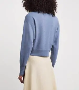 Le Kasha Organic Cashmere Menorca Sweater - Blue