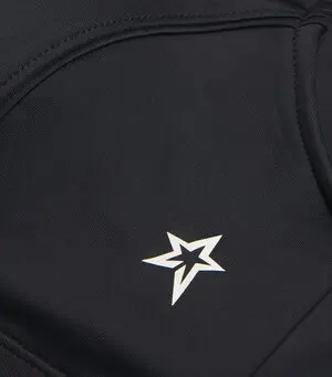 Perfect Moment Logo Sports Bra - Black