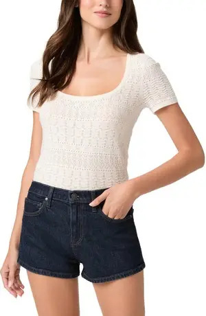Paige Hayley Denim Shorts