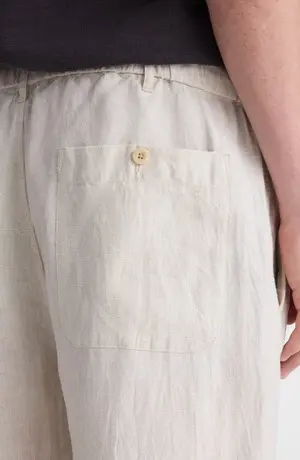 Madewell Linen Pull-on Pants