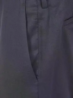 Paul Smith Pressed-crease Turn-up Trousers - Grey