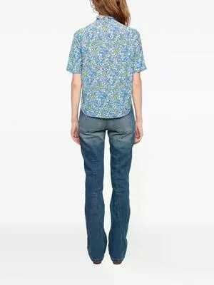 Zadig&Voltaire Topher Floral-print Blouse